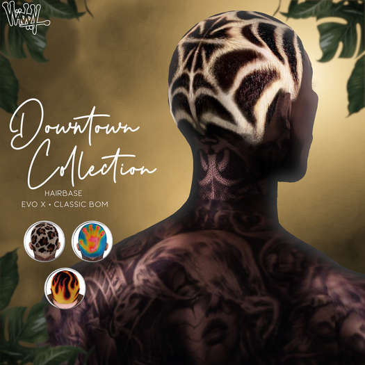 Second Life Marketplace - Vladdy // "Downtown" Buzz Cut Collection